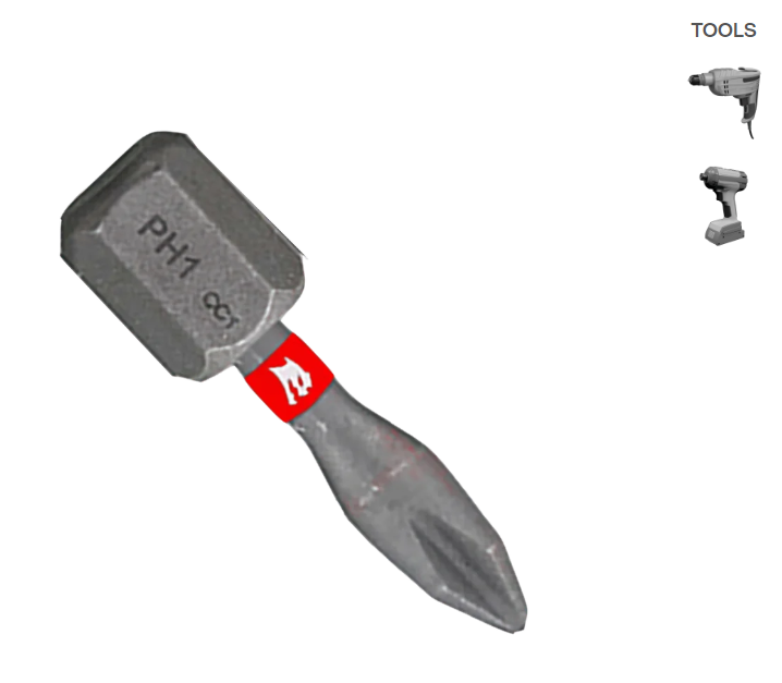 DIABLO 1 in. #1 Phillips Drive Bit (Bulk) – ccssstore.com