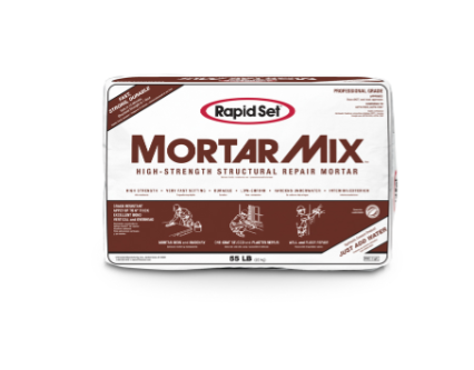 55LB MORTAR MIX-BROWN BAG RAPID SET – ccssstore.com