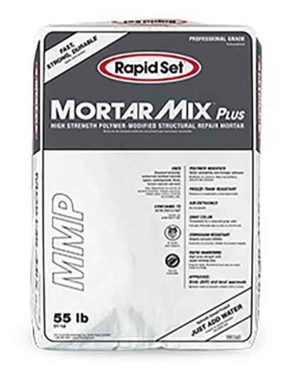 MORTAR MIX PLUS Rapid Set – ccssstore.com