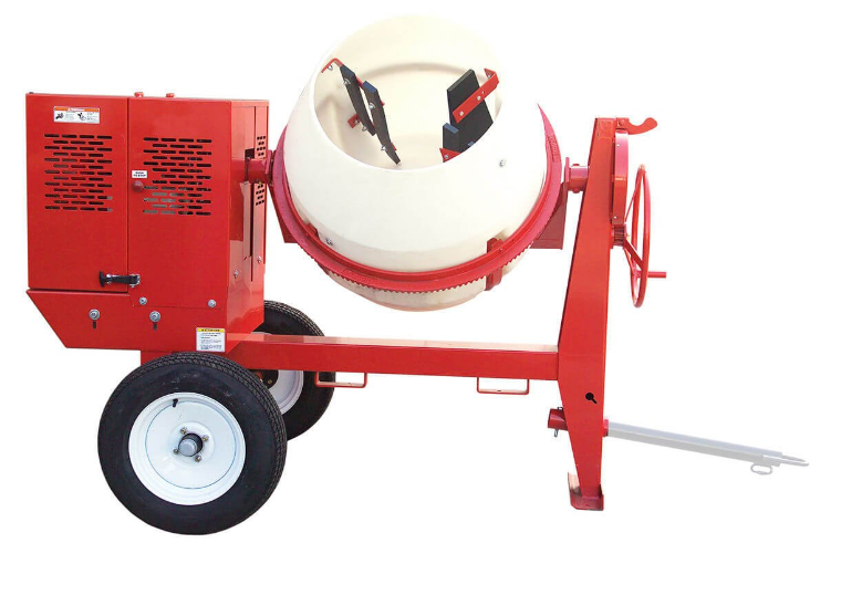 CONCRETE MIXER 1.5HP 115/230V 1-PH 6CF POLY